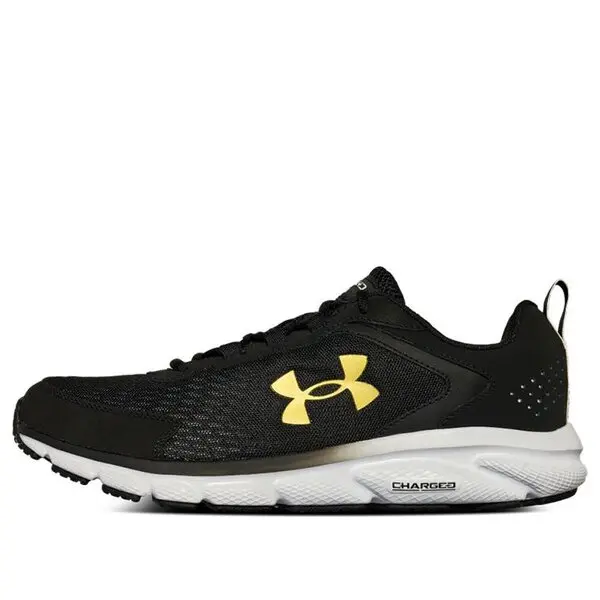 Under Armour Charged Assert 9 Cn Athletic Sneakers - Black/yellow