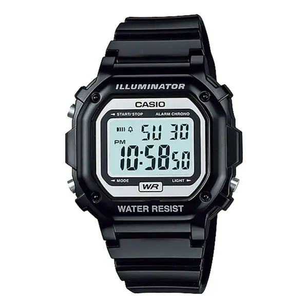 Casio Illuminator Water Resistant Digital Watch - Black