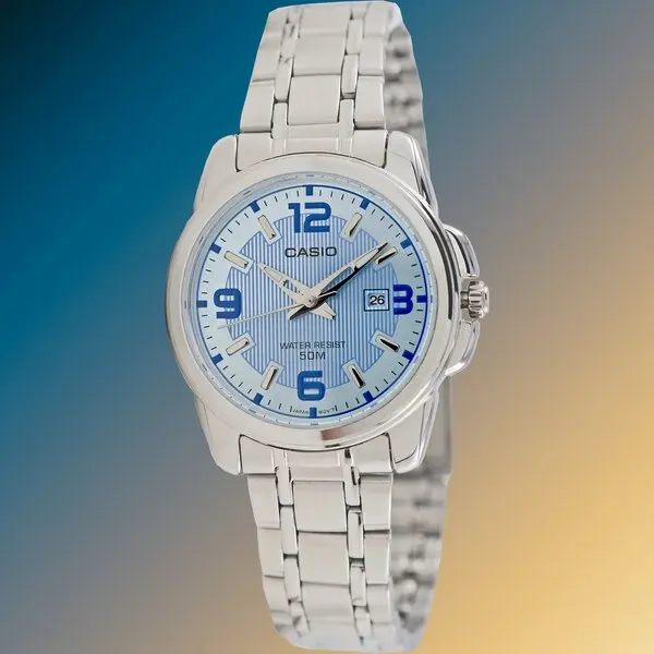 Casio Analog Quartz Watch - Silver