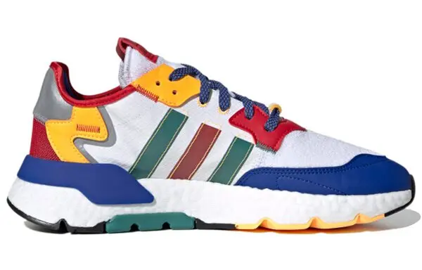 Adidas Nite Jogger Sneakers - White/red/blue