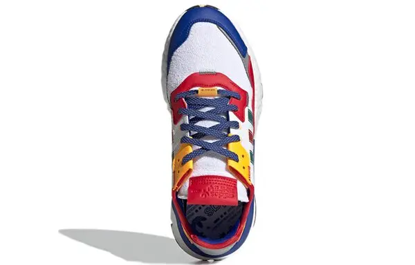 Adidas Nite Jogger Sneakers - White/red/blue