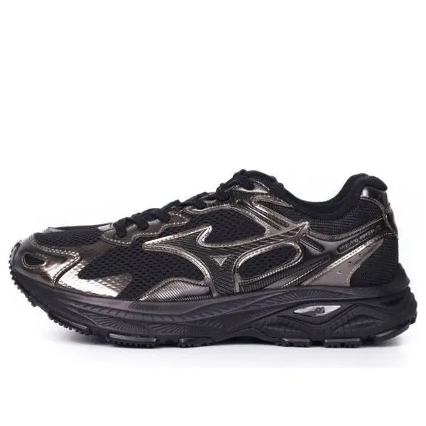 Mizuno Racer S Athletic Shoes - Black/silver