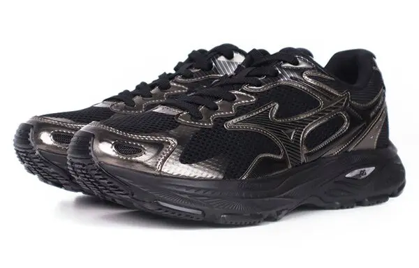 Mizuno Racer S Athletic Shoes - Black/silver