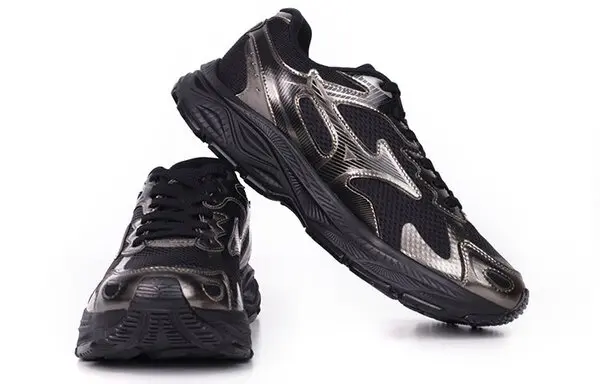 Mizuno Racer S Athletic Shoes - Black/silver