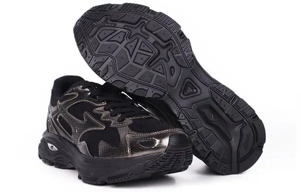 Mizuno Racer S Athletic Shoes - Black/silver