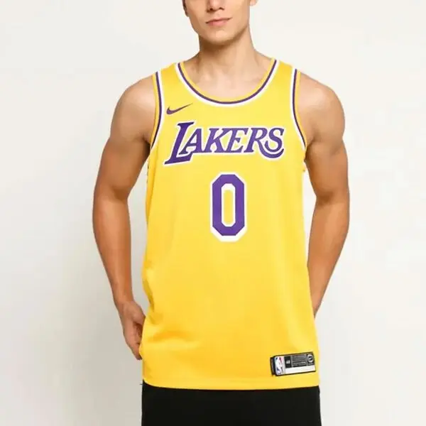 Nike Los Angeles Lakers Kyle Kuzma Swingman Jersey - Yellow