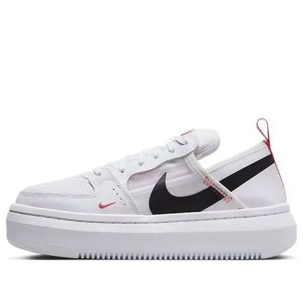 Nike Court Vision Alta "white Black Coral - White/red