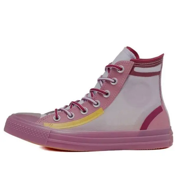 CONVERSE Chuck Taylor All Star Translucent Mesh High Top Sneakers - Pink