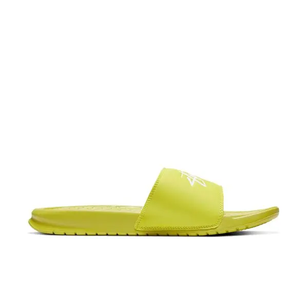Nike X Stussy Benassi Slides - Yellow
