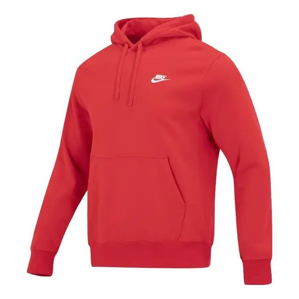 Nike Hoodie 'red - Red/multi-color