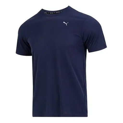 PUMA Training Logo T-shirt - Navy/white