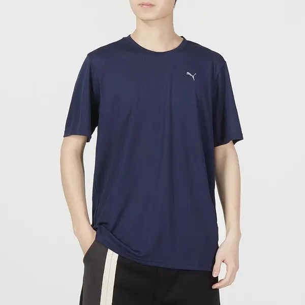 PUMA Training Logo T-shirt - Navy/white