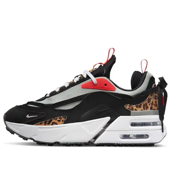 Nike Max Furyosa "leopard" Sneakers - Black/white/red