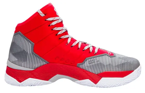 Under Armour Curry 2.5 'grey Red - Grey/red/white