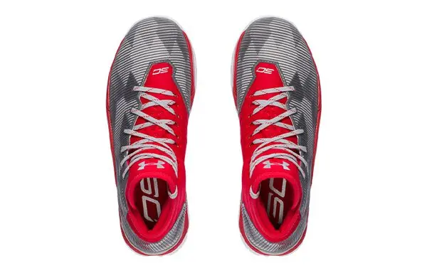 Under Armour Curry 2.5 'grey Red - Grey/red/white