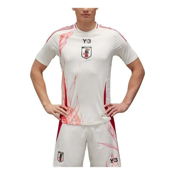 Adidas Y-3 Japan 24 Away Authentic Jersey - Core White