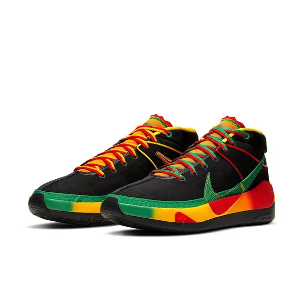 Nike Kd 13 "rasta" Basketball Sneakers - Black