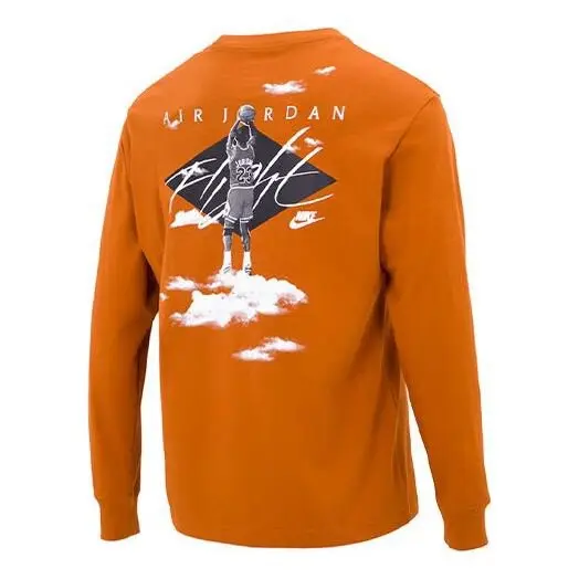 JORDAN Air "loog Printing" Long Sleeve Shirt - Default Color