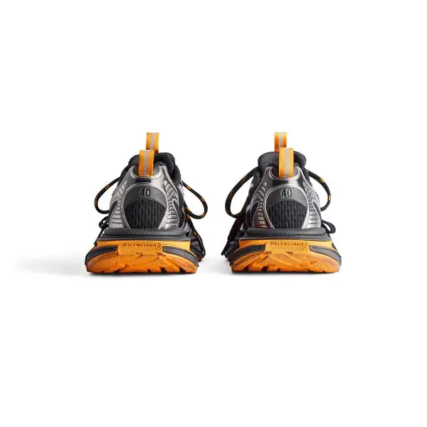 Balenciaga 3xl Sneakers - Black/orange/silver
