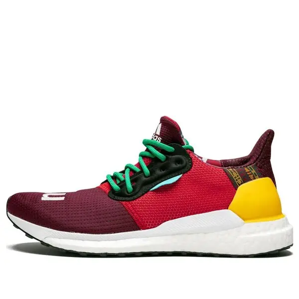 Adidas X Pharrell Solar Hu Glide "maroon Friends And Family - Multi-color