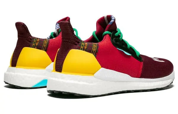 Adidas X Pharrell Solar Hu Glide "maroon Friends And Family - Multi-color