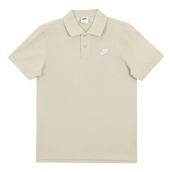 Nike Casual Sports Lapel Short Sleeve Polo Shirt Yellow - Multi-color