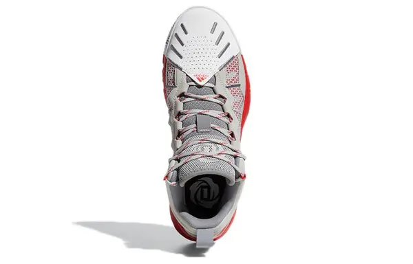 Adidas D Rose Son Of Chi "godspeed" Basketball Sneakers - White/red