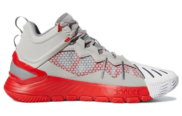 Adidas D Rose Son Of Chi "godspeed" Basketball Sneakers - White/red