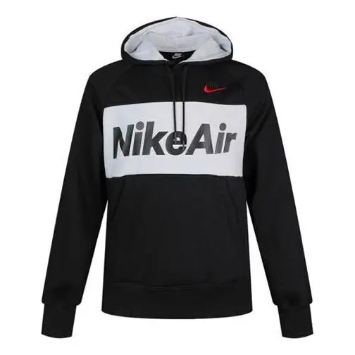 Nike Colorblock Graphic Hoodie - Black