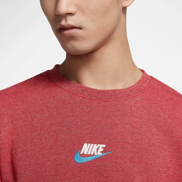 Nike Club Crew Neck Shirt - Redpink