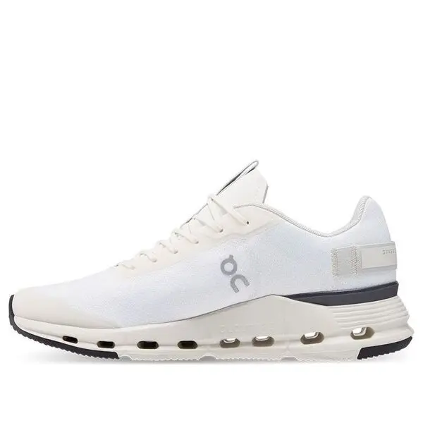 On Cloudnova Form Sneakers - White/eclipse