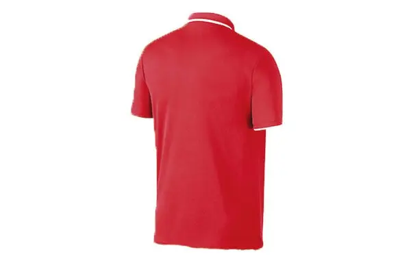 Nike Court Dri-fit Tennis Lapel Red White