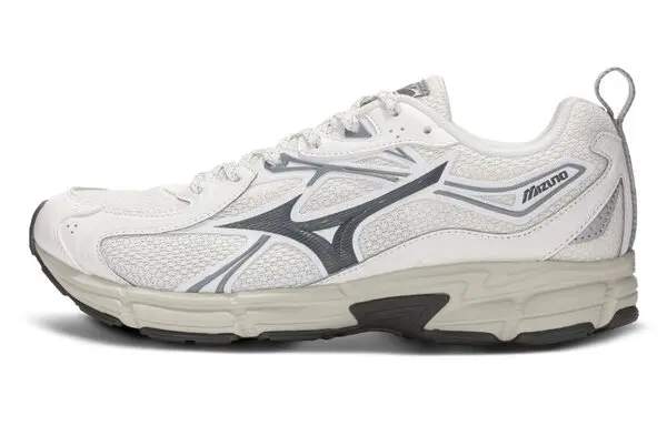 Mizuno Wave Rider "white Grey" Sneakers - White/grey