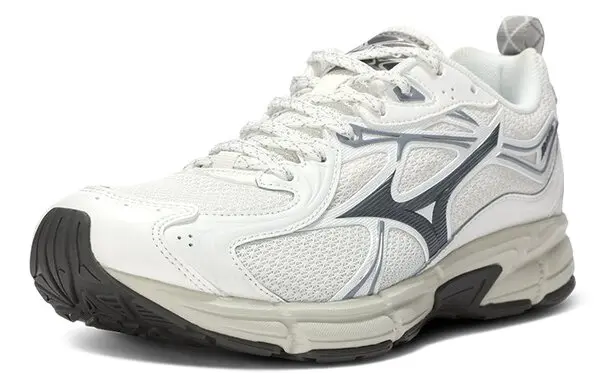 Mizuno Wave Rider "white Grey" Sneakers - White/grey