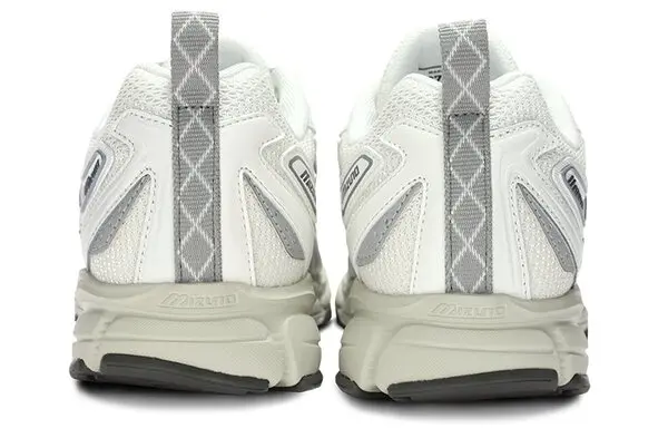 Mizuno Wave Rider "white Grey" Sneakers - White/grey