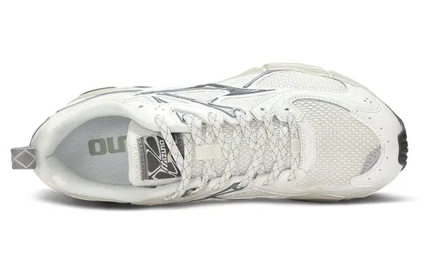 Mizuno Wave Rider "white Grey" Sneakers - White/grey