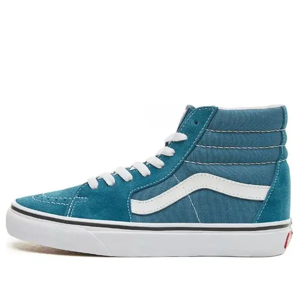 VANS Sk8-hi High Top Sneakers - Blue/white