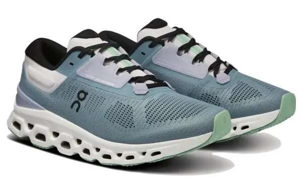 On Cloudstratus 3 Athletic Sneakers - Grey/blue