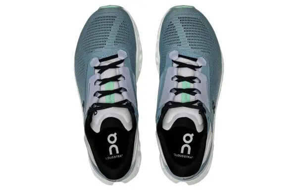 On Cloudstratus 3 Athletic Sneakers - Grey/blue