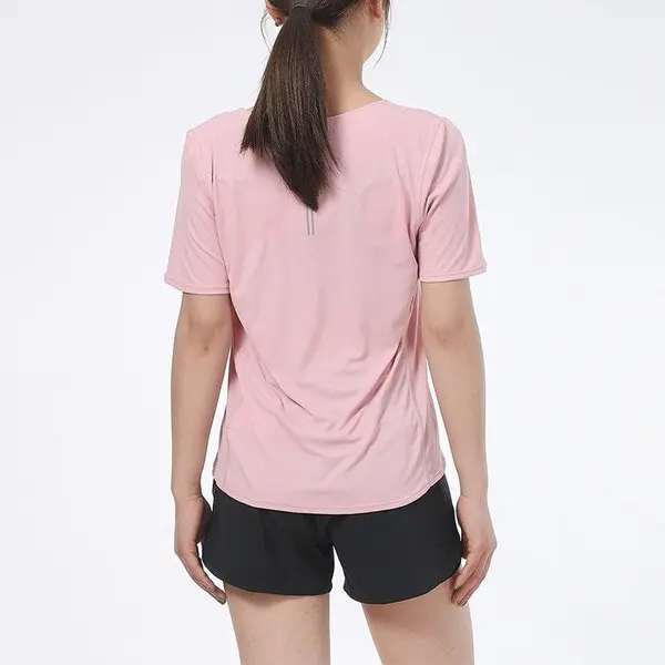 Nike Dri-fit Training Short Sleeve T-shirt - Pink
