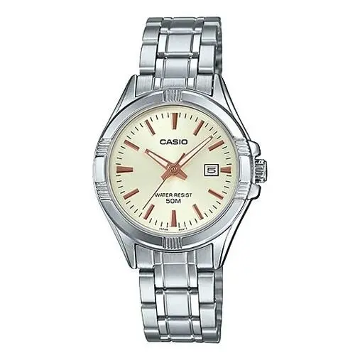 Casio Analog Quartz Watch - Silver