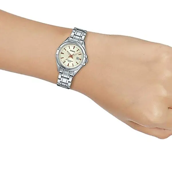 Casio Analog Quartz Watch - Silver