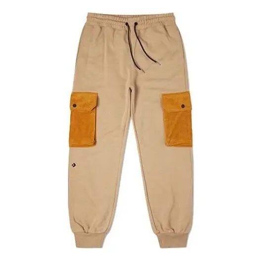 CONVERSE Cotton Cargo Pants - Khaki