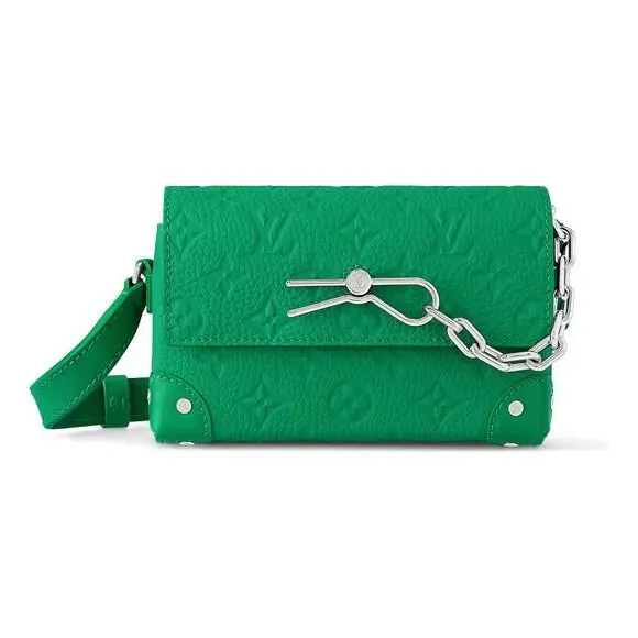 LOUIS VUITTON Steamer Wearable Wallet Monogram Taurillon Leather - Vert