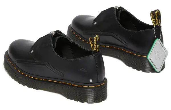 Dr. Martens X A-cold-wall* 1461 Bex Leather Shoes - Black