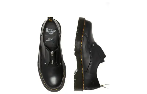 Dr. Martens X A-cold-wall* 1461 Bex Leather Shoes - Black