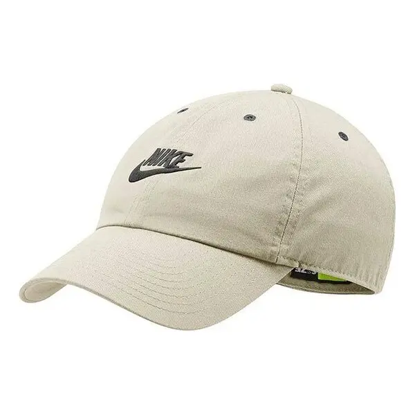 Nike Heritage 86 Futura Washed Cap 'beige - Cream