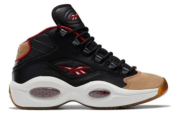 REEBOK Question Mid '76ers Alternate Sneakers - Black
