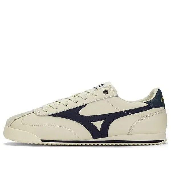 Mizuno Lg 60s Casual Low Top Sneakers - Beige/blue