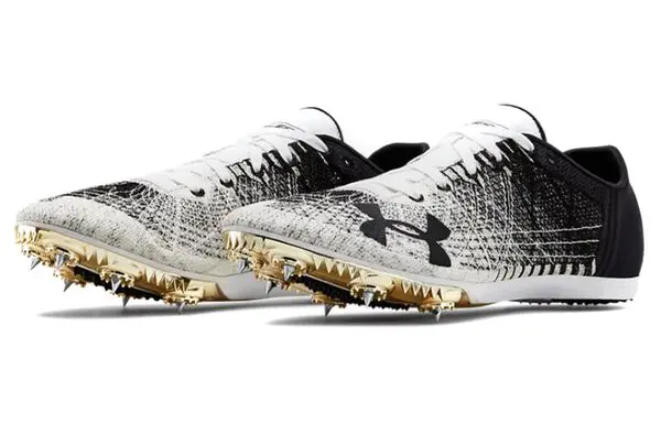 Under Armour Speedform Miler 2 Athletic Spikes - White/black
